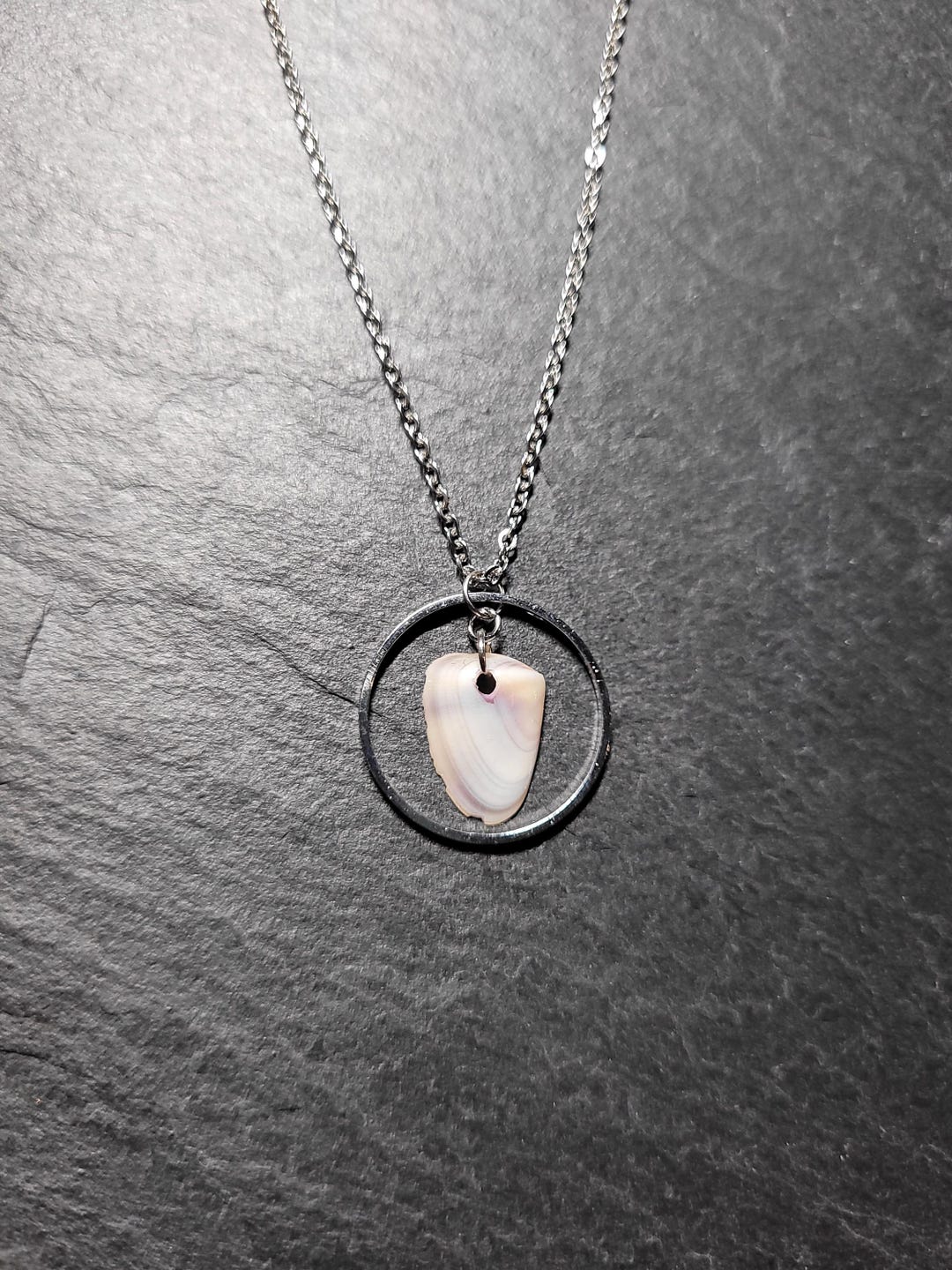 Real Shell Necklace, Real, Sea Shell, Pendant, Necklace, Chain ...