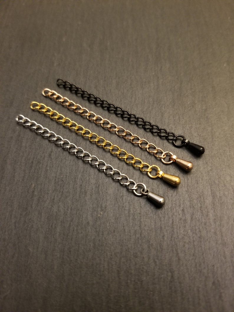 Simple Chain Necklace Various Colours Various Lengths - Etsy