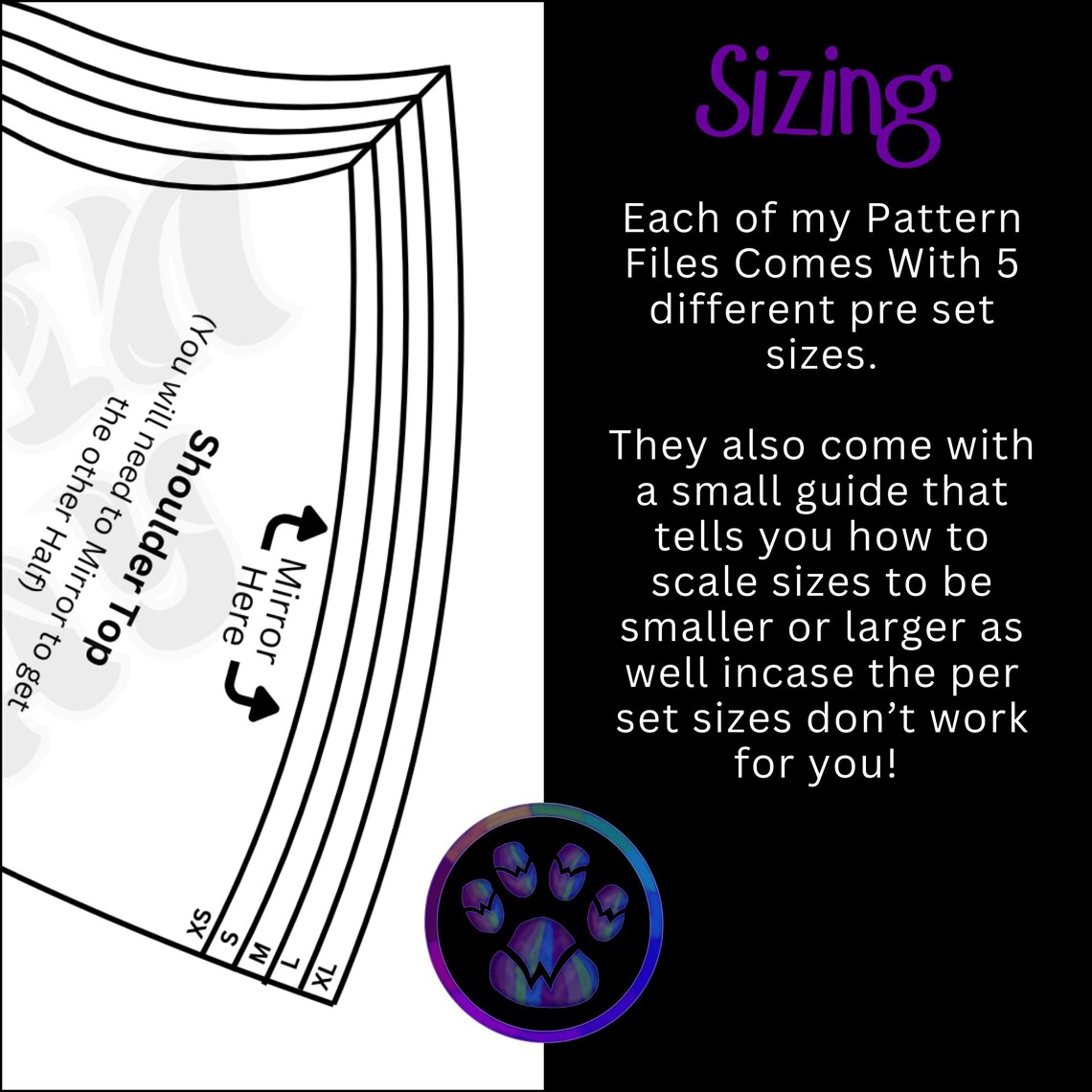 Shoulder Armor Pattern - 1 Design Included - Pauldron Template You Can ...