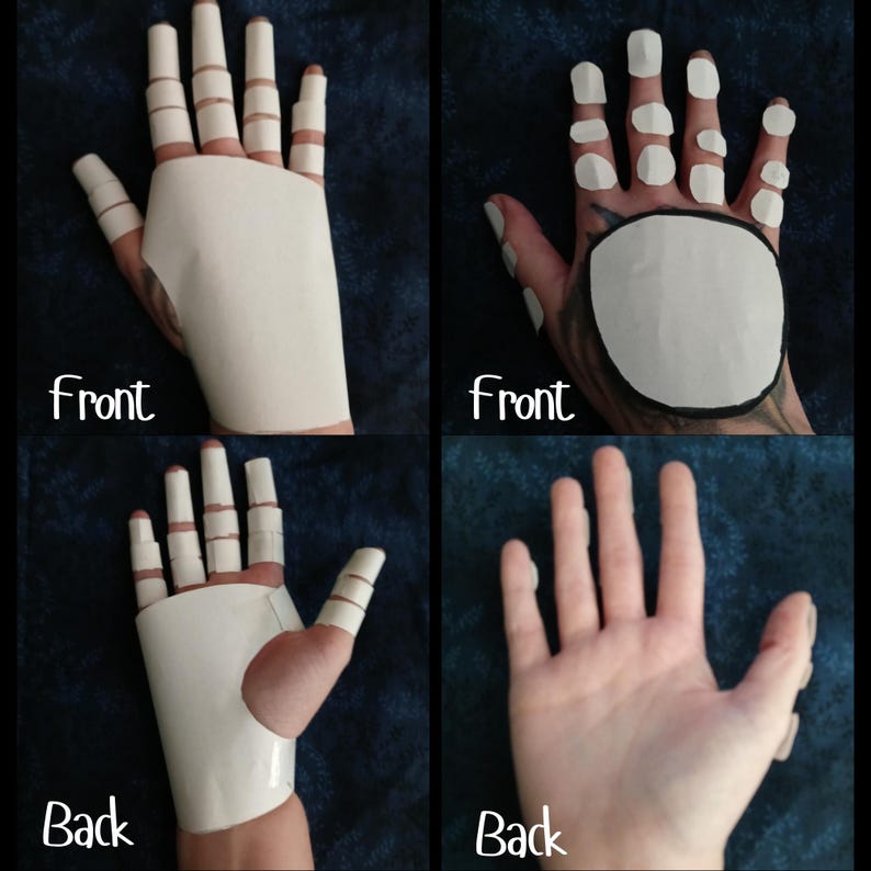 Arm Armor Hand Gauntlet Pattern Collection for Making Cosplay Costumes ...