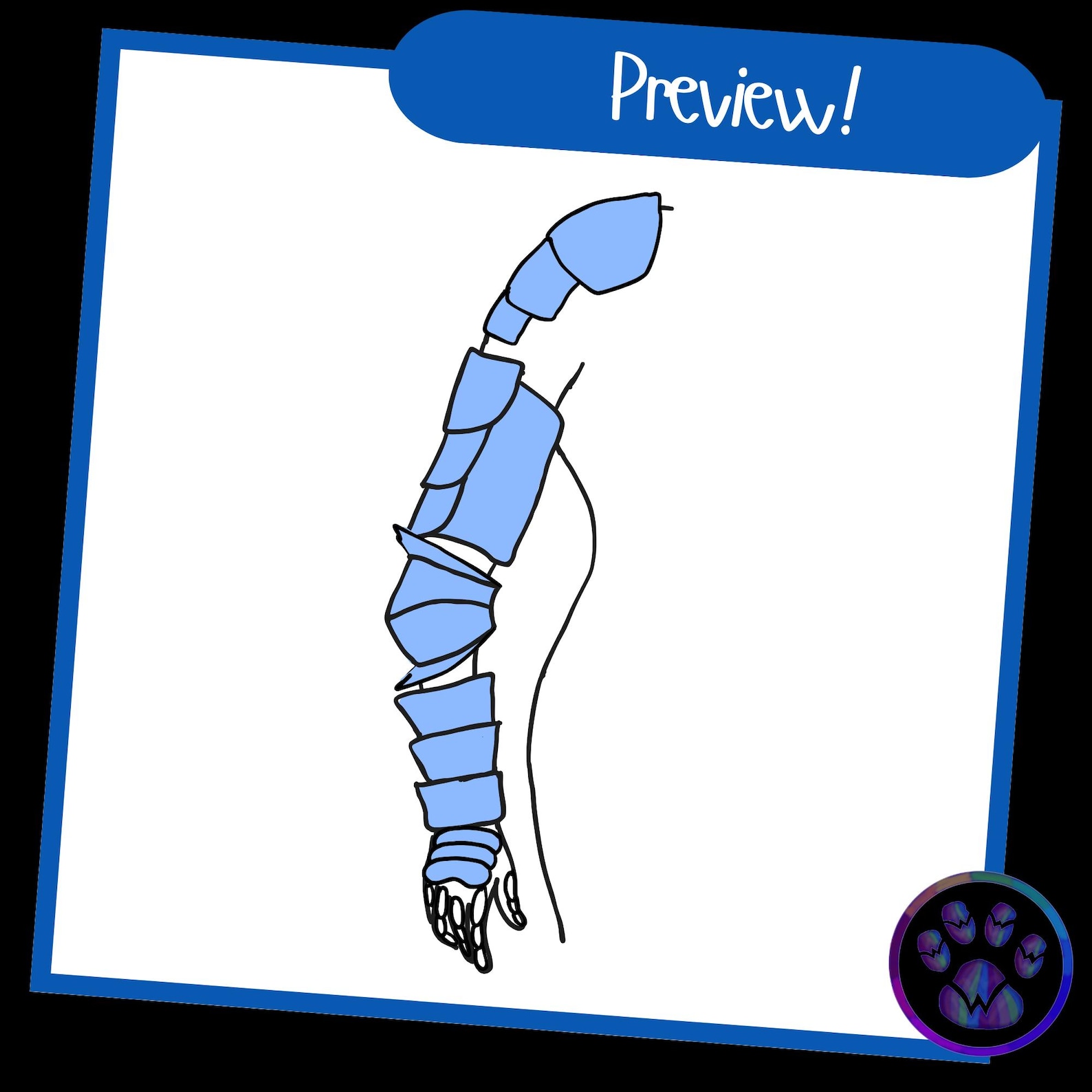 Cosplay Arm Armor Pattern Set - Designs for Upper, Elbow, Shoulder ...