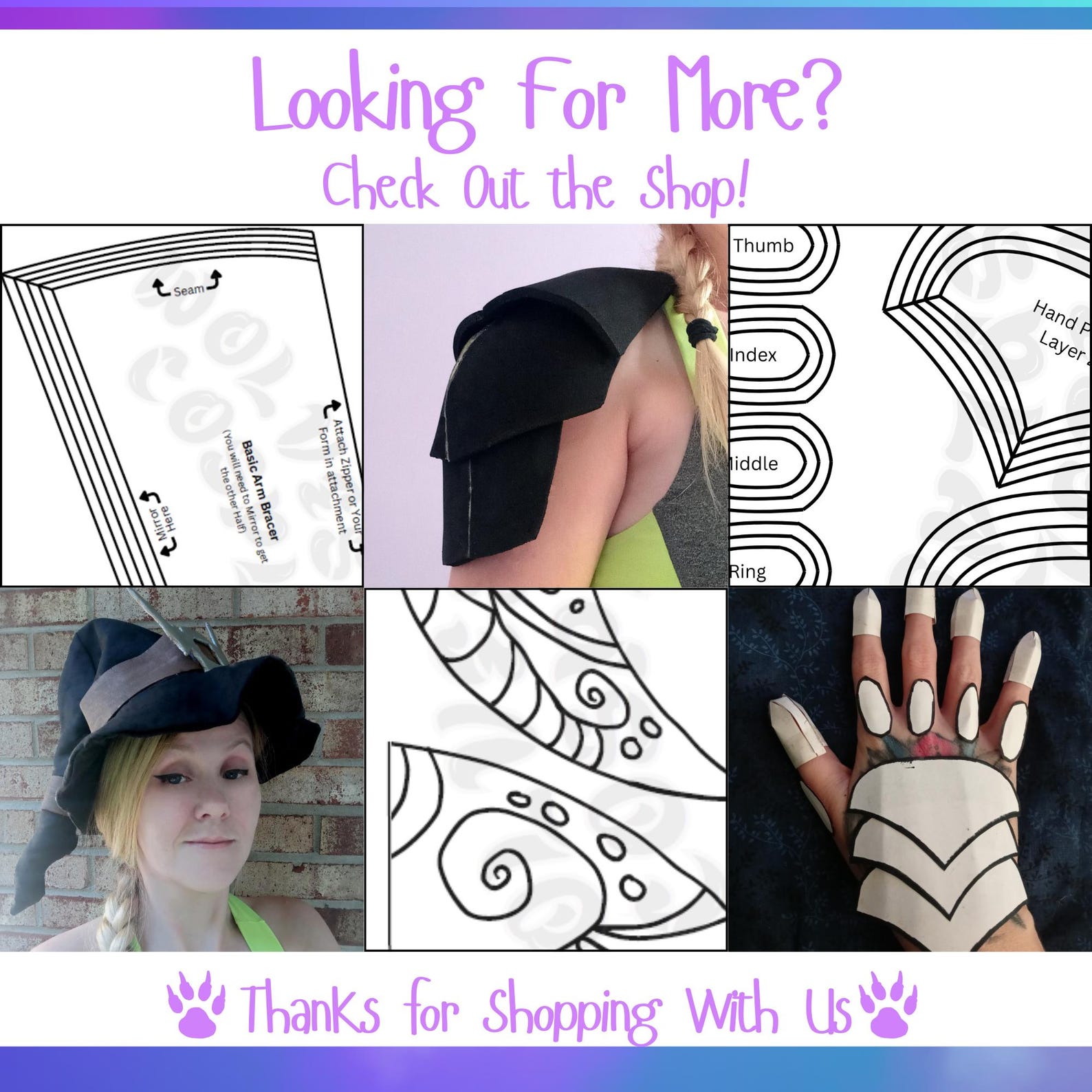 Wings 2D Blueprints Bundle 5 Set DIY Cosplay Costume Template for ...