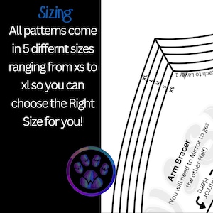 Arm Bracer Patterns - 10 Patterns - DIY Cosplay Crafting Template You ...