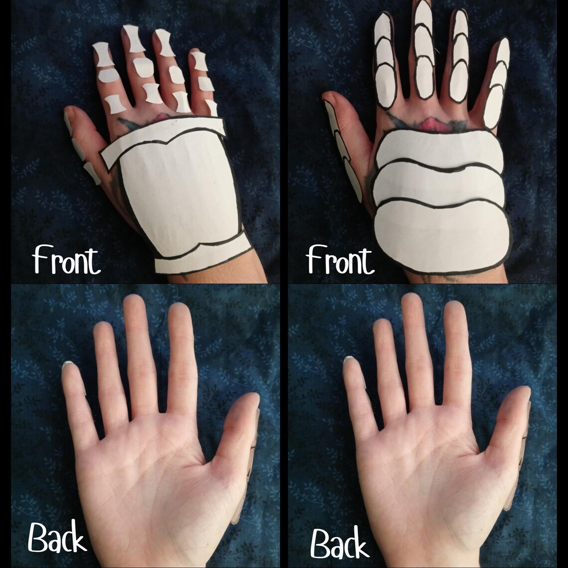 Arm Armor Hand Gauntlet Pattern Collection for Making Cosplay Costumes ...