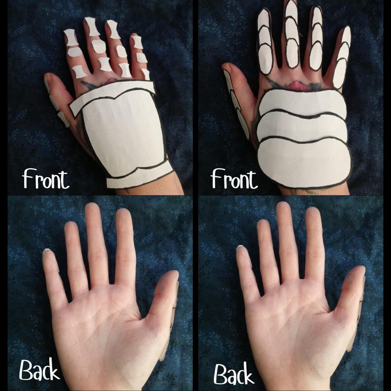 Arm Armor Hand Gauntlet Pattern Collection for Making Cosplay Costumes ...