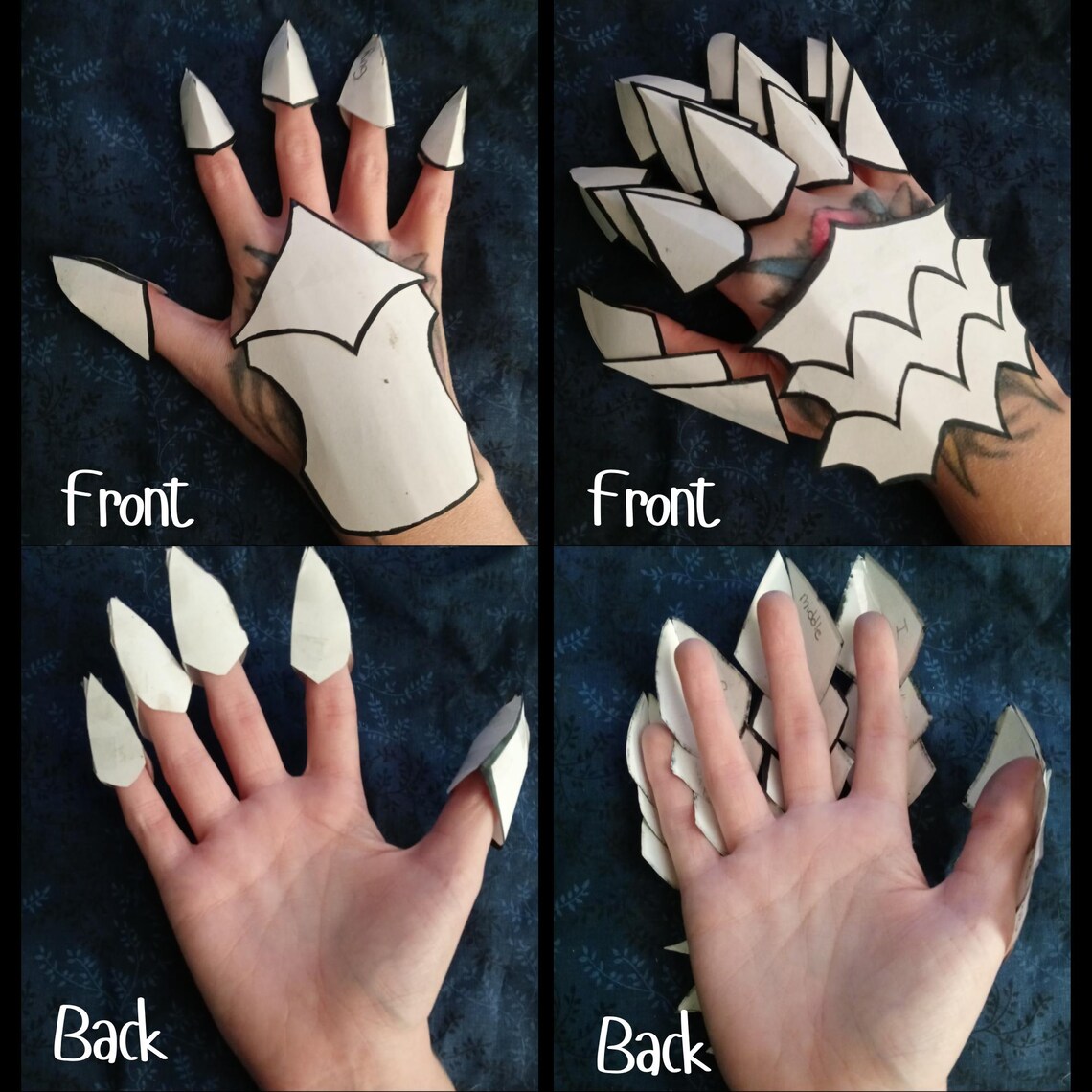 Arm Armor Hand Gauntlet Pattern Collection for Making Cosplay Costumes ...