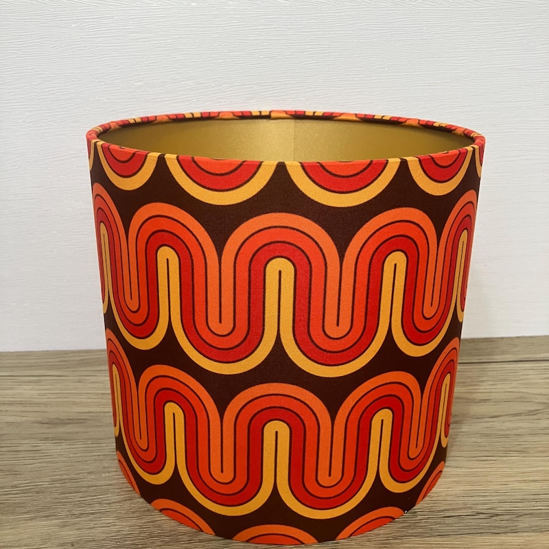 70s Lamp Shade - Etsy UK