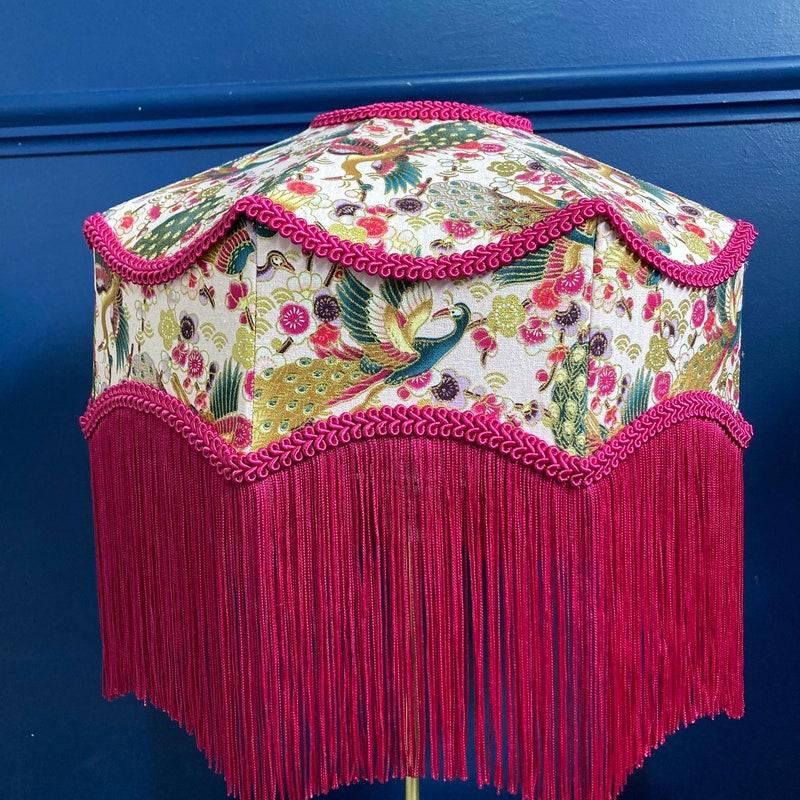 Fringe Lampshade - Etsy