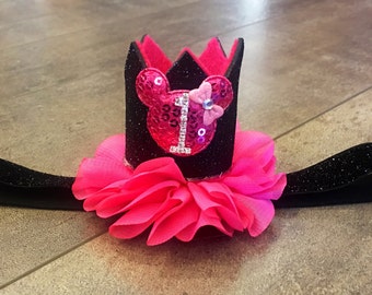 Minnie mouse crown | Etsy
