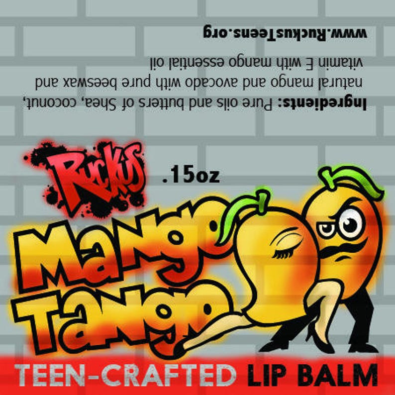 Natural Lip Balm Mango Tango Mango Scented Handmade Lip Balm Chapstick ...