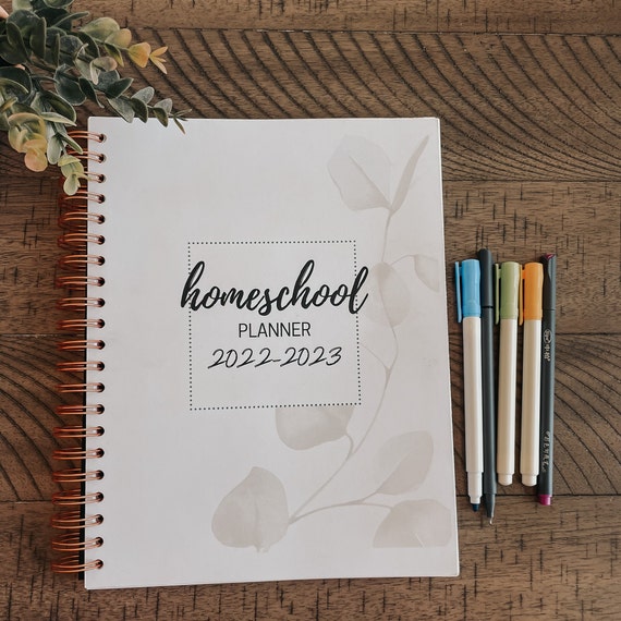HOMESCHOOL PLANNER Undated Yearly/monthly/weekly Lesson and - Etsy