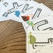 ABC Tracing Cards, Preschool Handwriting Practice, Mini Tracing Cards ...