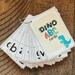 Alphabet Clip Cards / Dinosaur Themed ABC Practice Cards - Etsy