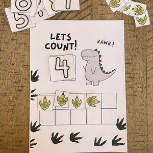 BUSY BINDER Dinosaur Theme / Preschool Activity Binder - Etsy