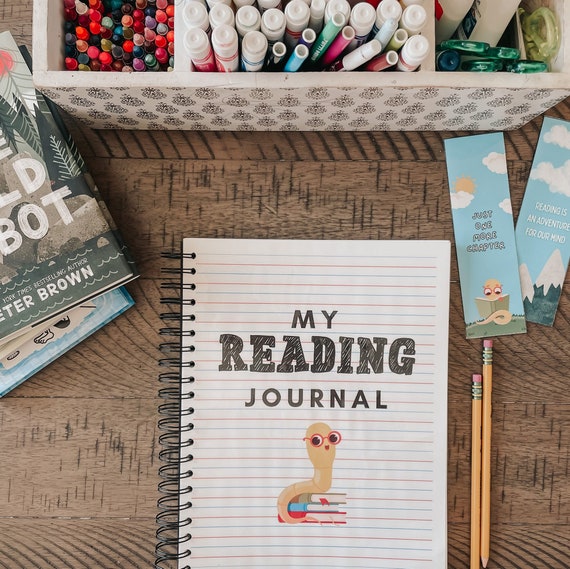 Kids' Reading Journal - Etsy