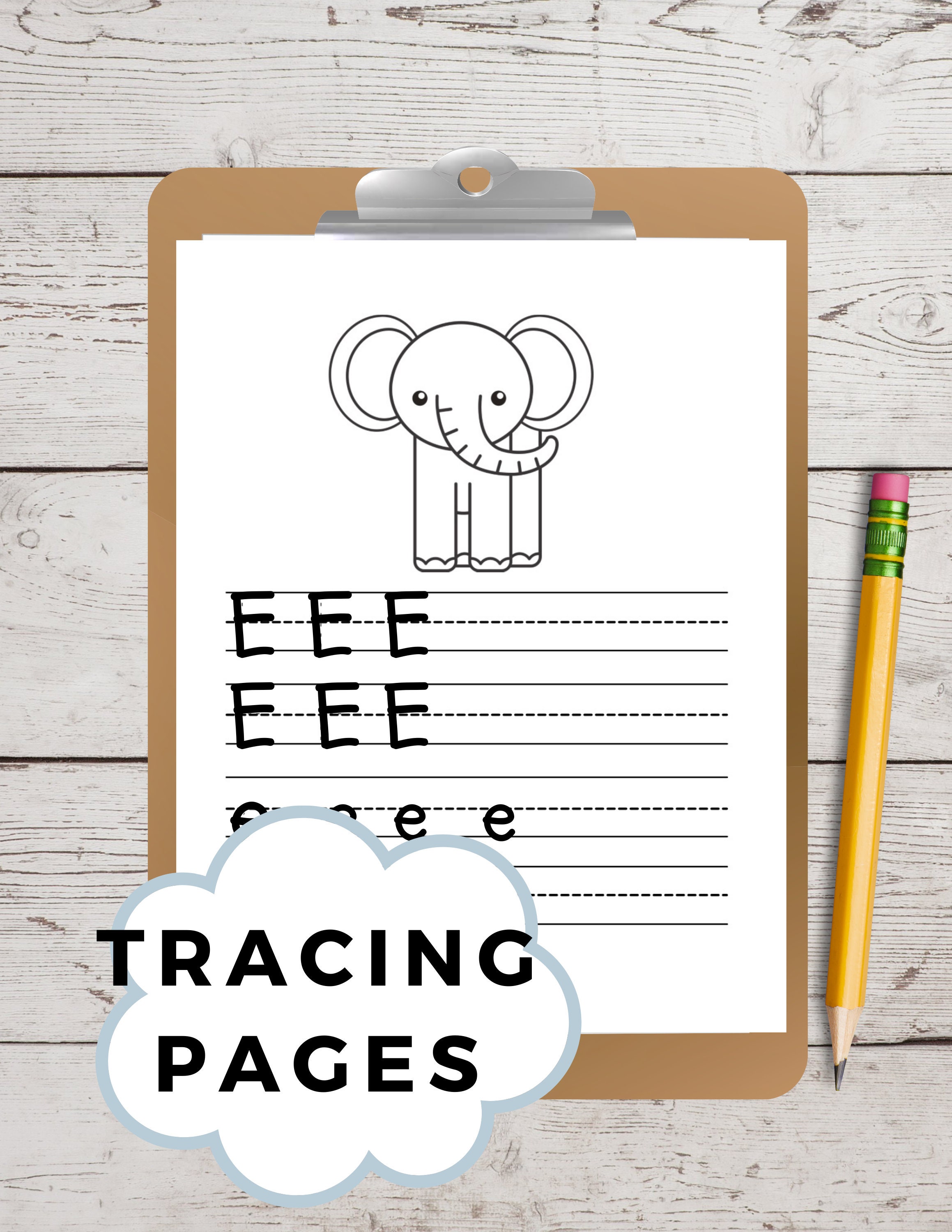 Pre K- Letter Practice - Etsy