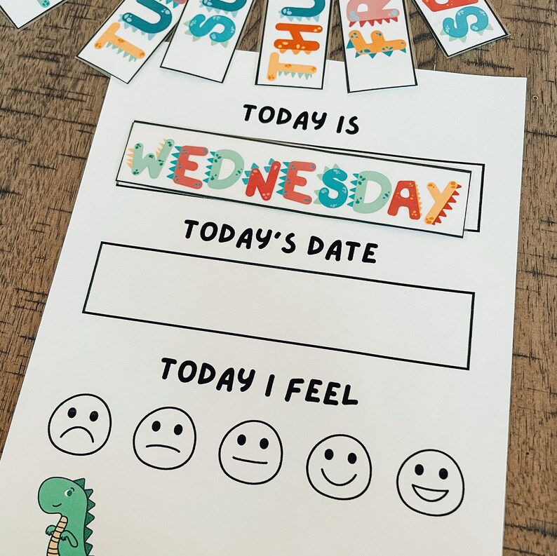 BUSY BINDER Dinosaur Theme / Preschool Activity Binder - Etsy