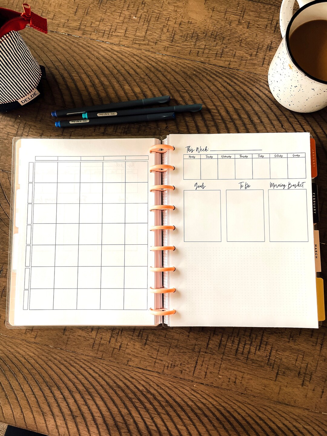 Homeschool Mom Planner (UNDATED) - Etsy