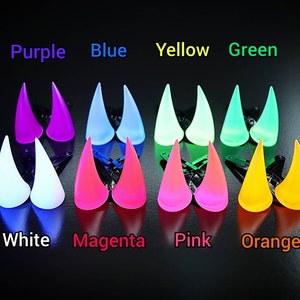 Small Demon Horns Cute Gothic Devil - Etsy