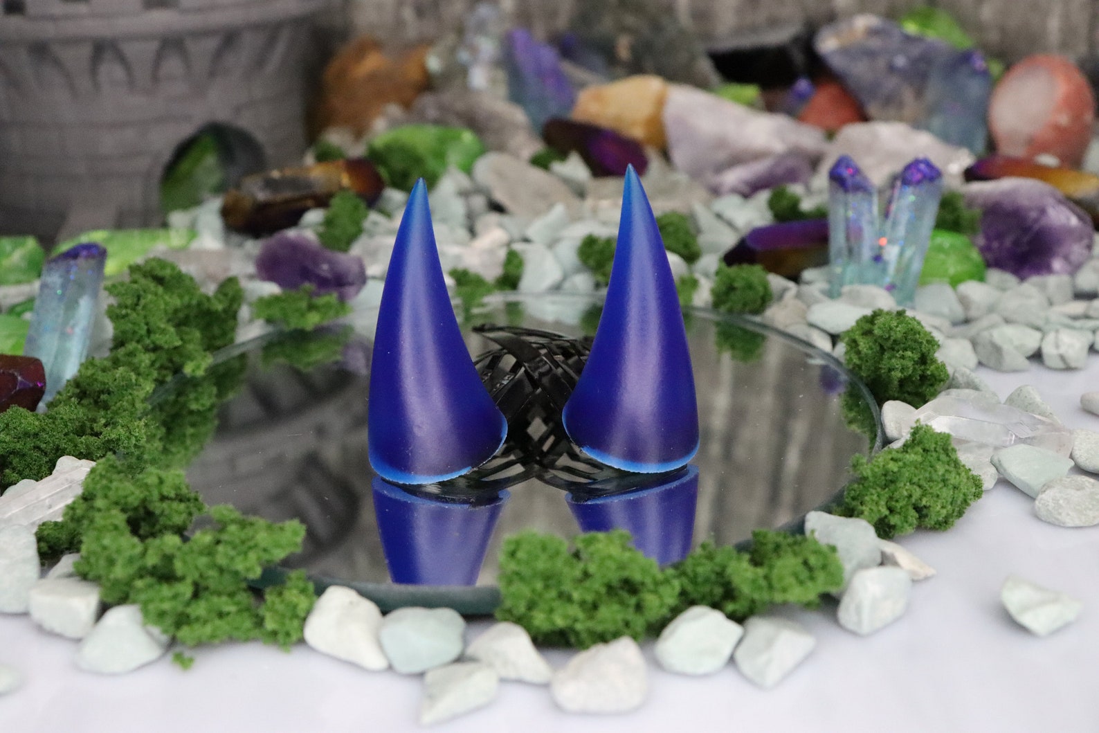 Small Demon Horns Cute Gothic Devil - Etsy