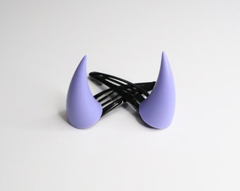 Small Demon Horns Cute Gothic Devil - Etsy