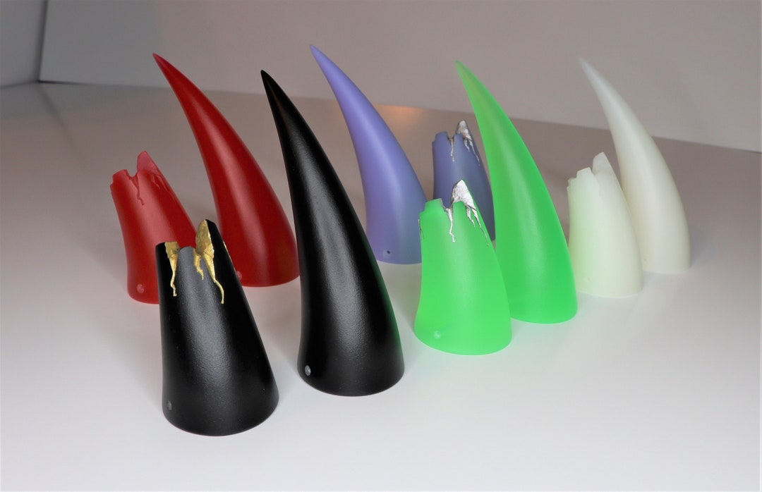 Broken Large Oni Ogre Demon Horns - Etsy