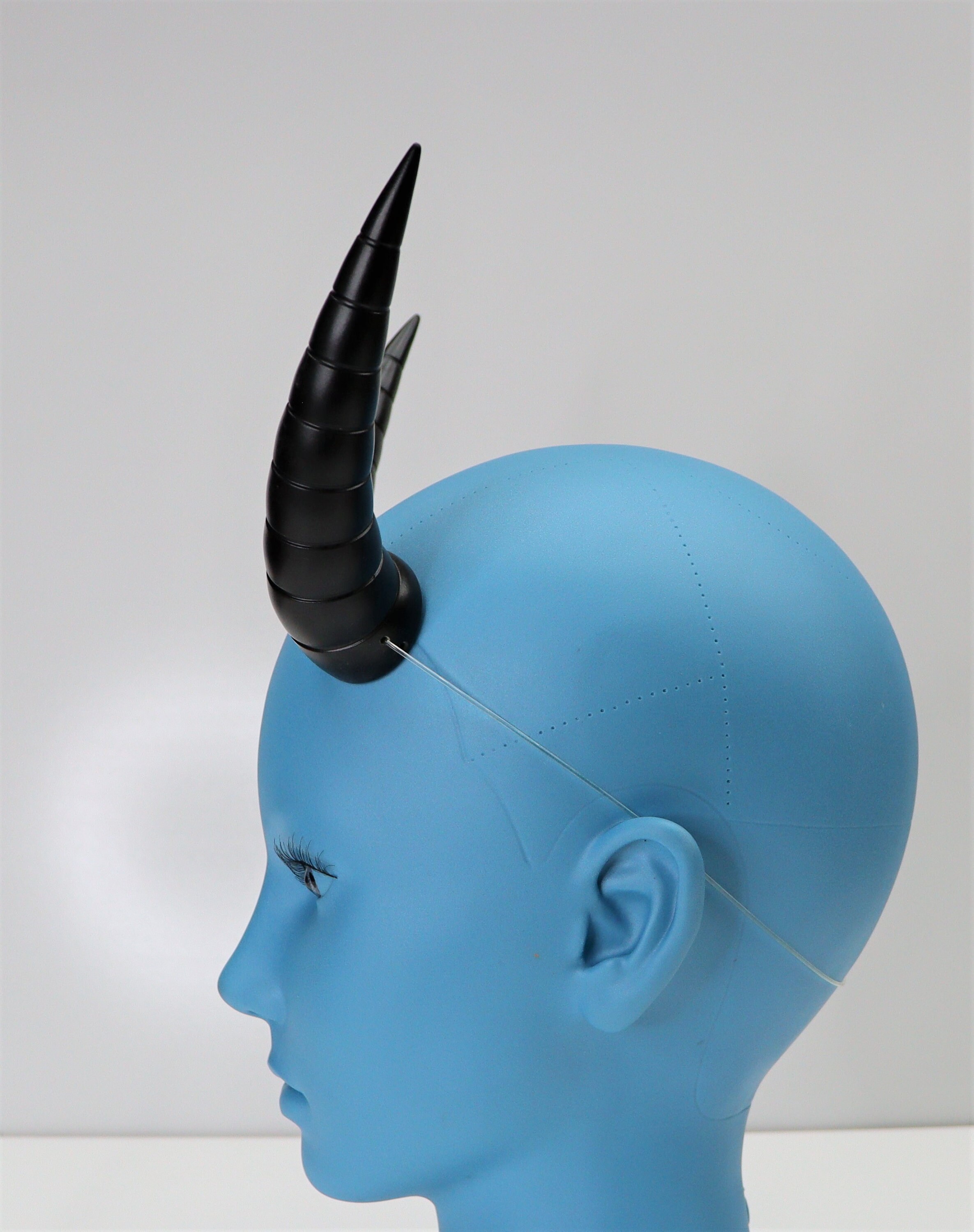 Xlarge Demon Queen Horns Oni Ogre Cosplay Headband - Etsy