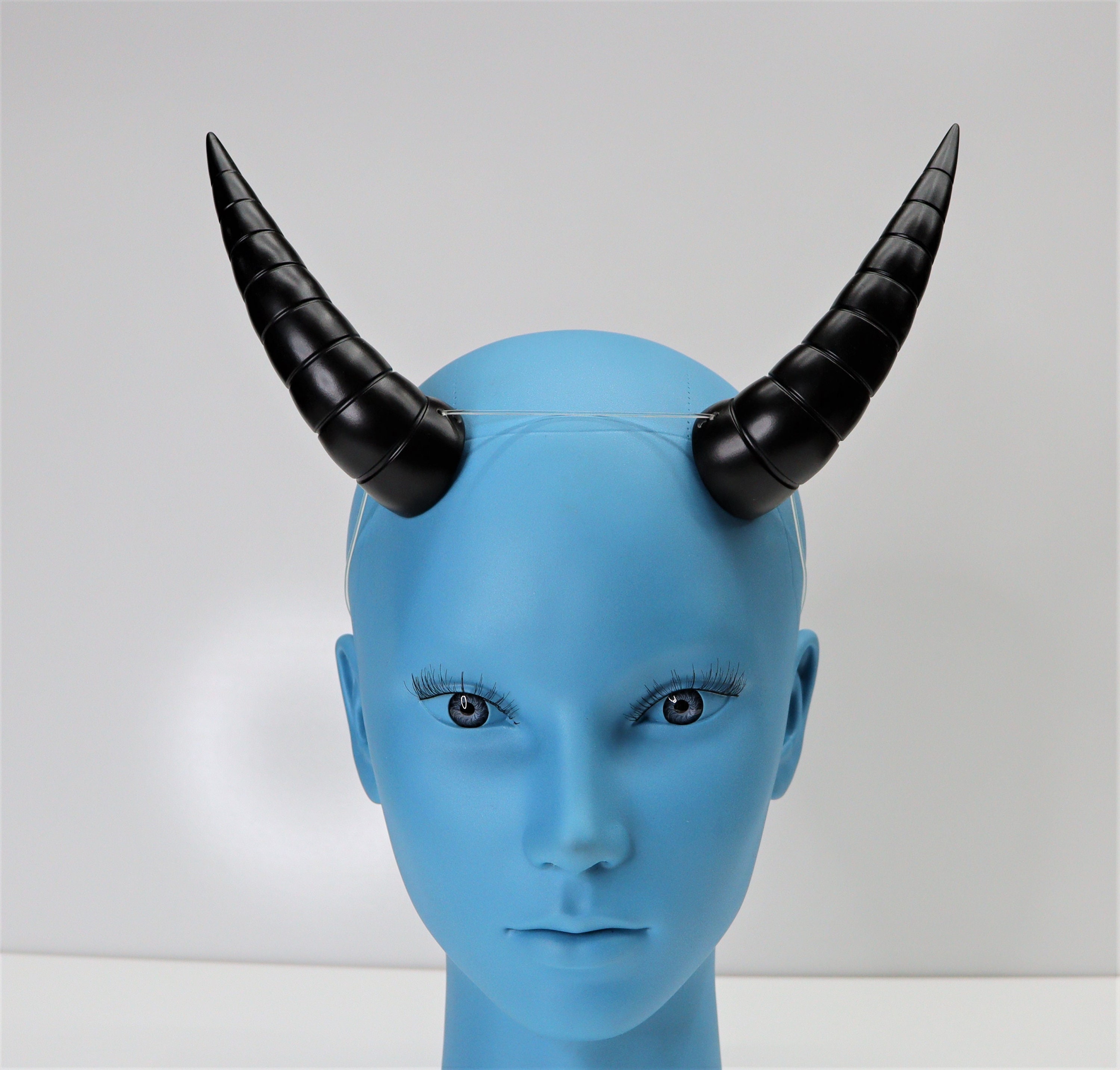 Xlarge Demon Queen Horns Oni Ogre Cosplay Headband - Etsy