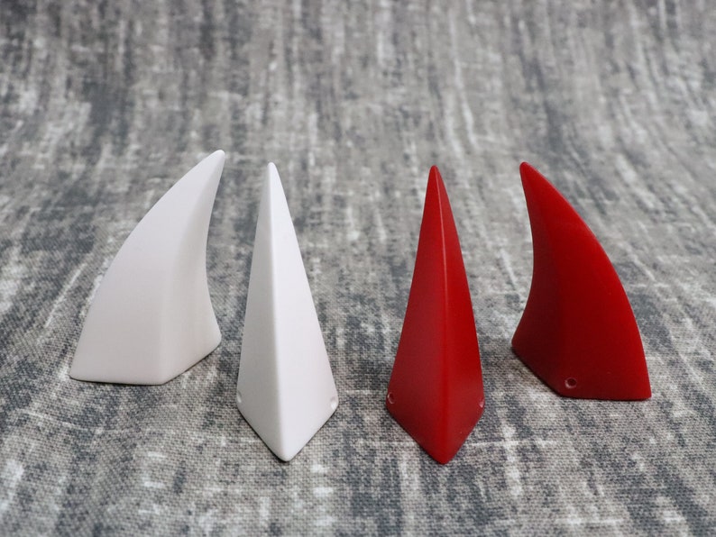 Small 2inch Blade horns zero two 02 cosplay Darling in the | Etsy