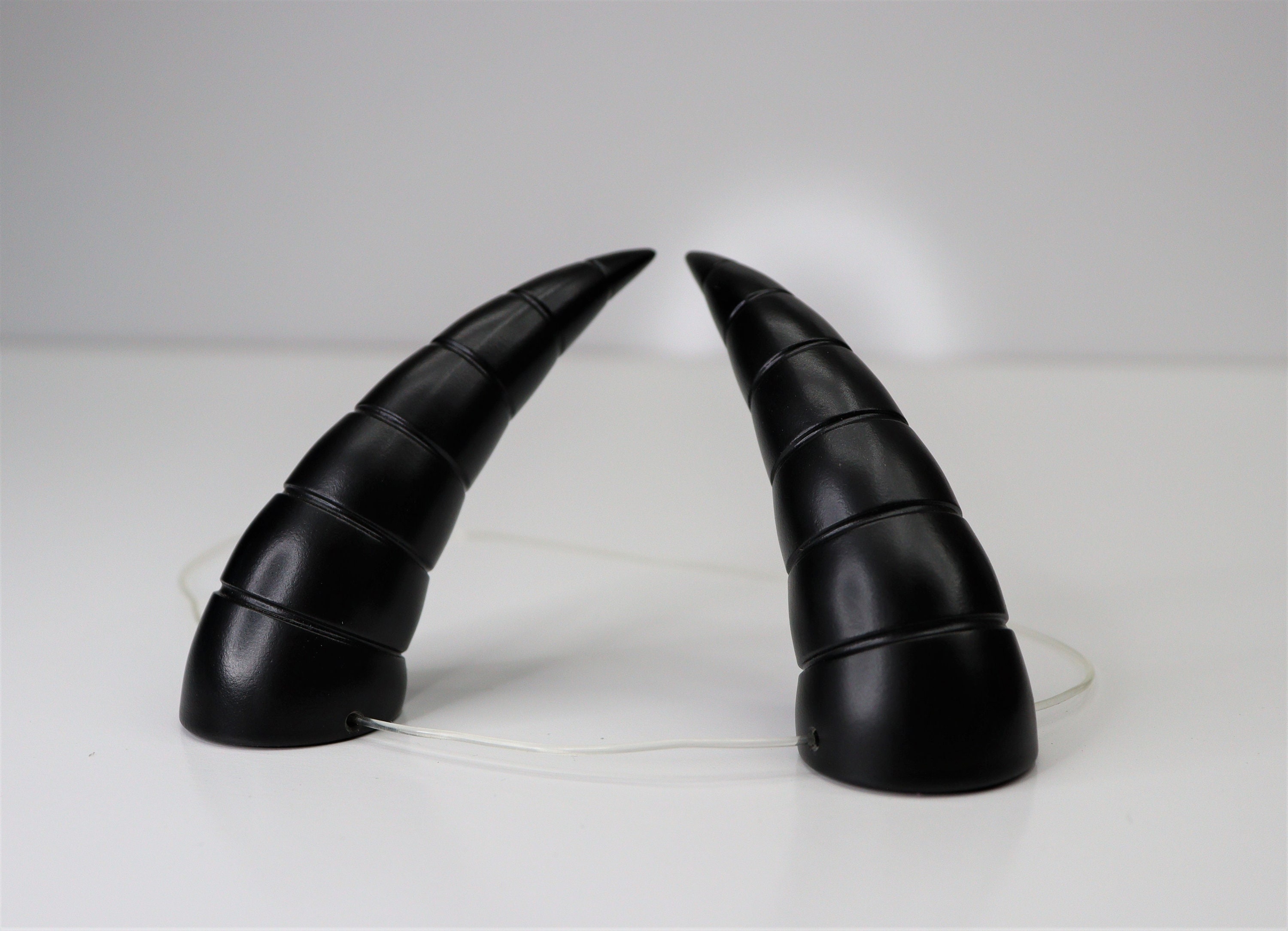 Large Demon Queen Horns Oni Ogre Cosplay Headband - Etsy