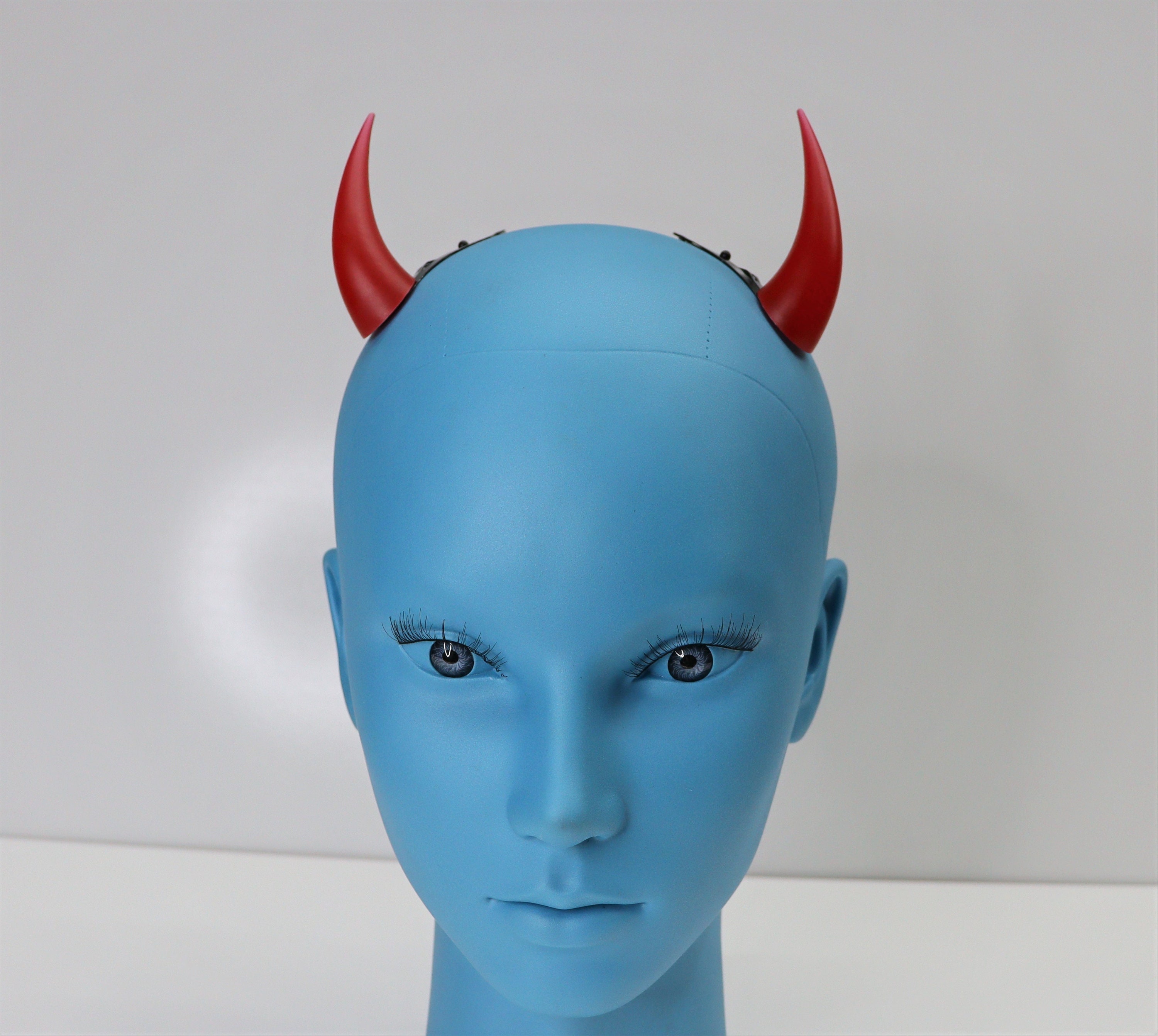 Oni Ogre Demon Horns Hair Clips Medium Size - Etsy