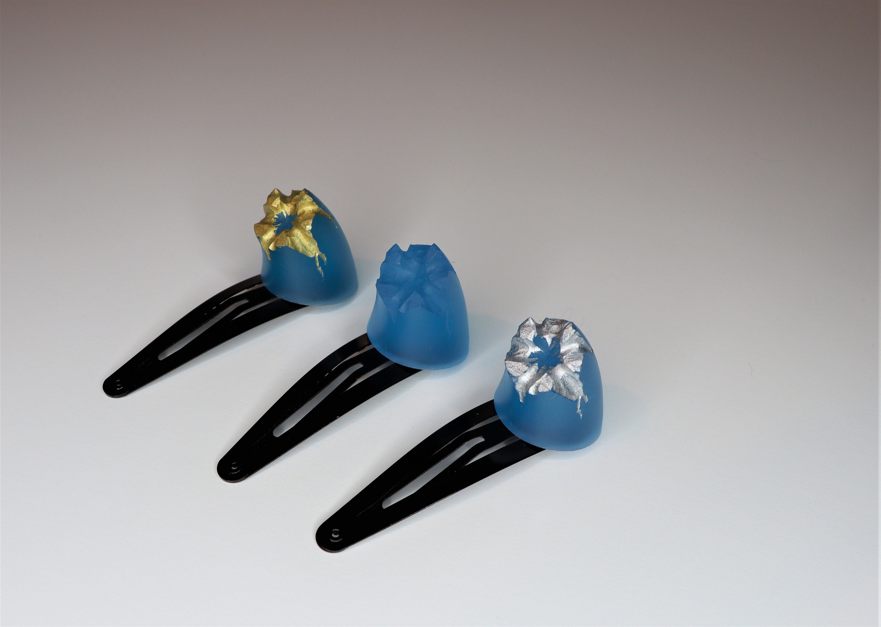 Broken Oni Ogre Demon Horns Hair Clips Medium Size - Etsy