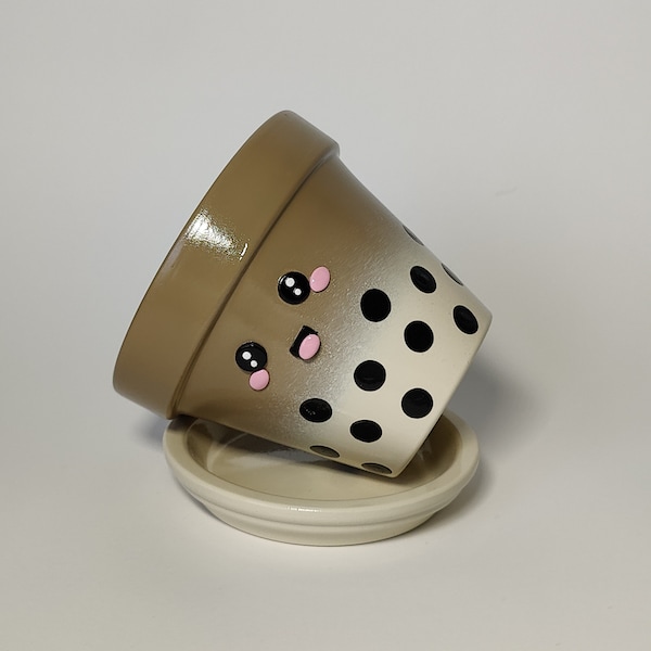 Cute Clay Pot - Etsy