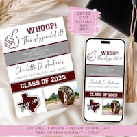Fresno State Graduation, Graduation Party Invitation, Graduation ...