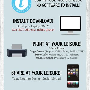 Texas State Grad Invitation With Photo - Editable Template | Custom ...