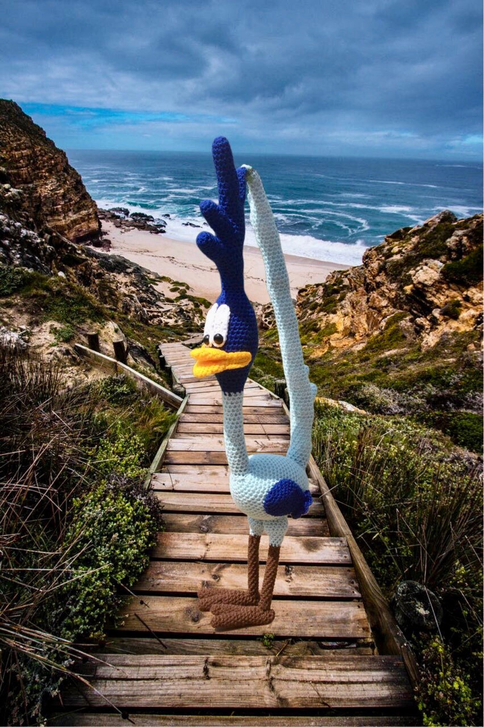 Crochet Roadrunner Stuffed Toy - 23 Inch - Etsy