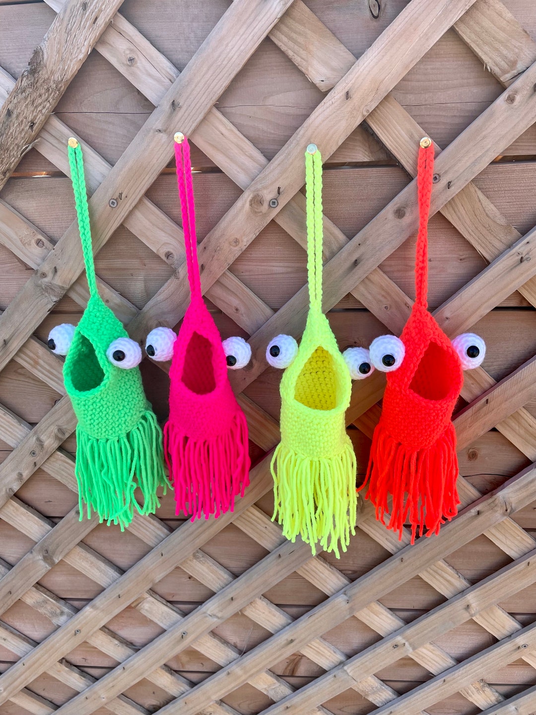 Yip Yip Car Hanger / Mini Yip Yip / Car Yip / Crochet Yip Yip / Yip Yip / Car Mirror Hanging ...