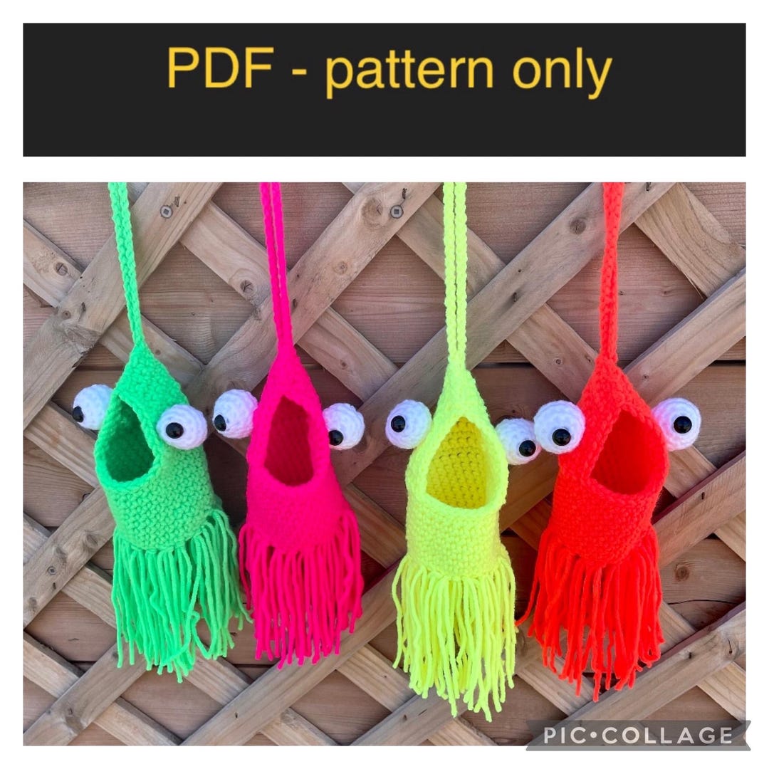 Yip Yip Car Hanger / Mini Yip Yip / Car Yip / Crochet Yip Yip / Yip Yip / Car Mirror Hanging ...