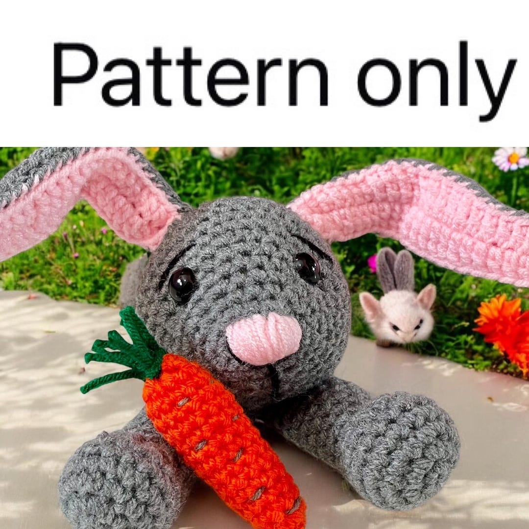 Bunny Door Stop / Crochet Door Stopper / Crochet Bunny / Easter Bunny ...