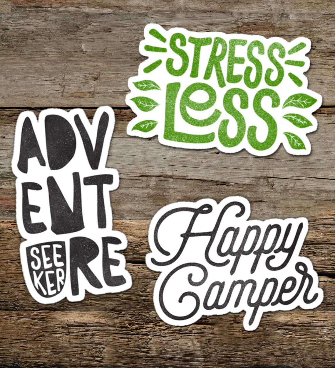 Adventure Sticker // Water Flask Stickers Outdoors Sticker Vinyl Laptop ...