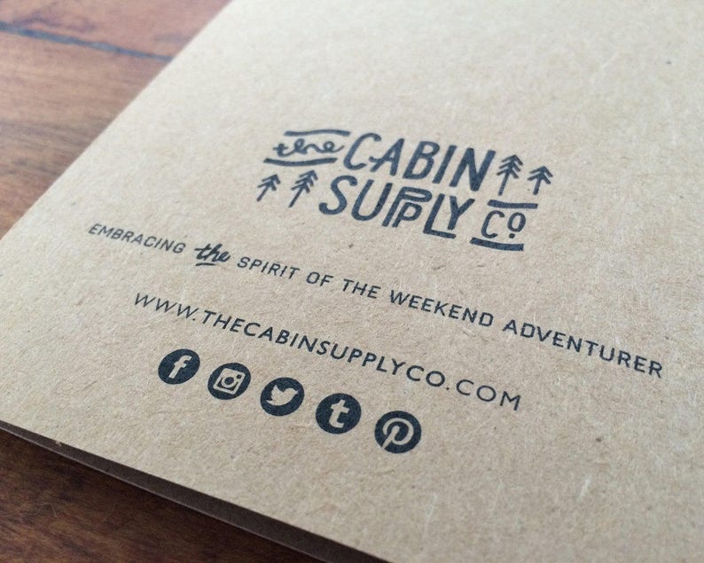 PINING FOR YOU A6 Kraft Greeting Card // Adventure Card - Etsy