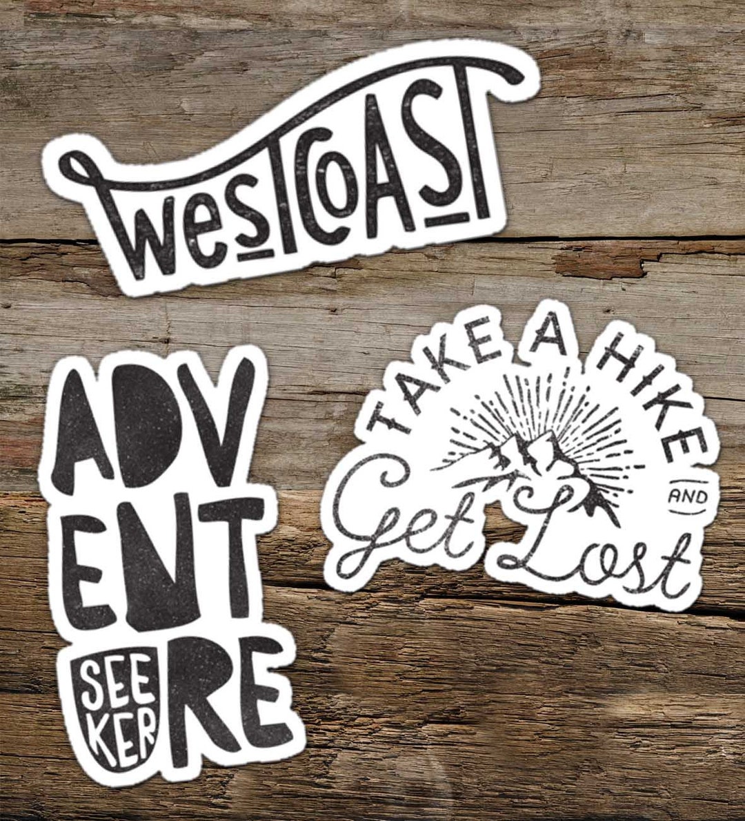 Adventure Sticker // Water Flask Stickers Outdoors Sticker - Etsy