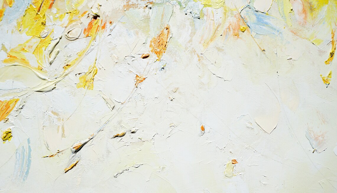 Abstract Oil Painting: White Fields 1, Minimalist Art (24x30in) - Etsy