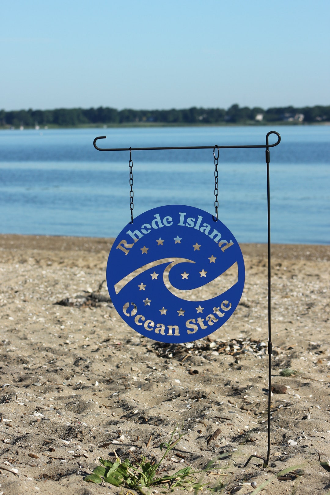 RI Decorative Home Decor Sign , Ocean State Wave Sign , Catch the Wave ...