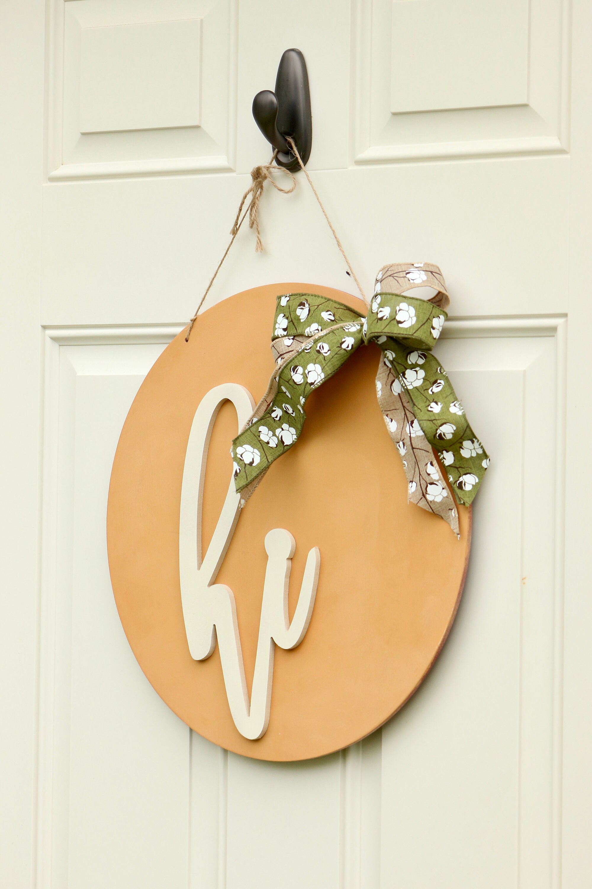 Hi Farmhouse Home Decor Fall Sign Wood Welcome Farmhouse Sign | Etsy