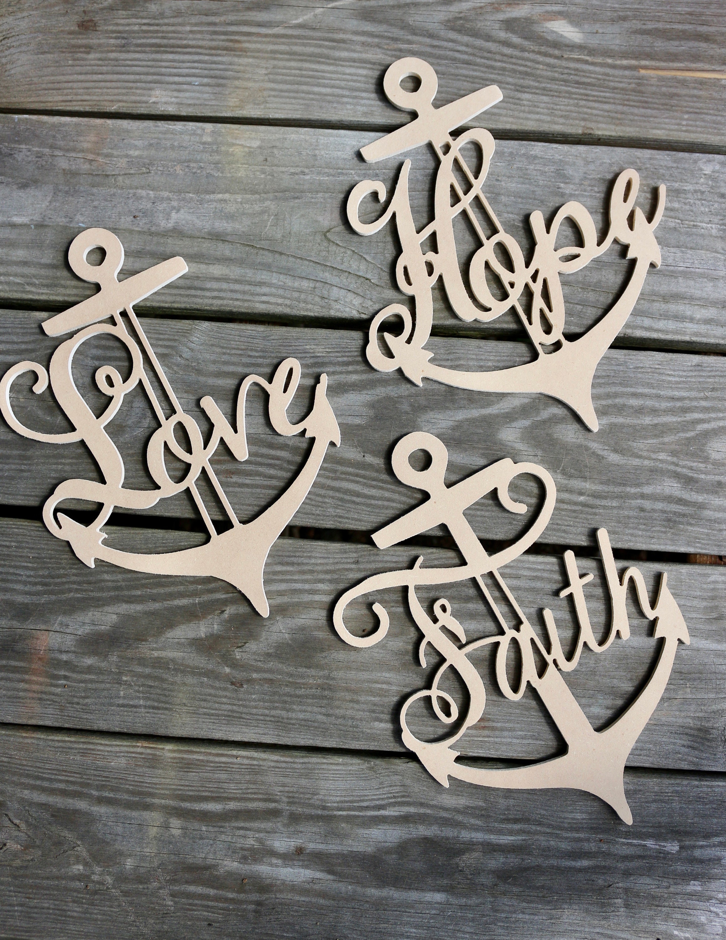 Faith Anchor Hope Love Faith Anchor Corinthians 13:13 Decor | Etsy