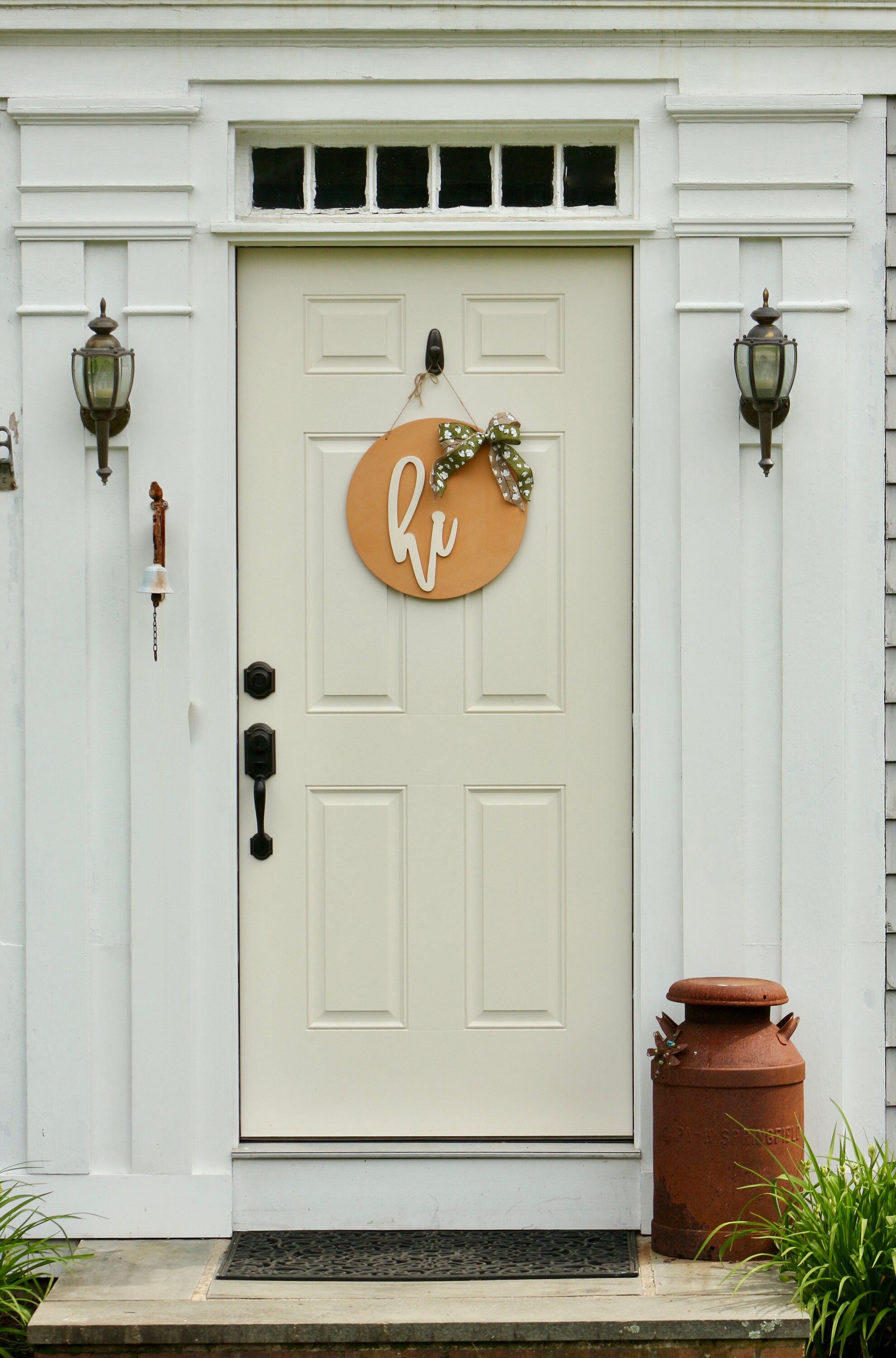 Hi Farmhouse Home Decor Fall Sign Wood Welcome Farmhouse Sign | Etsy