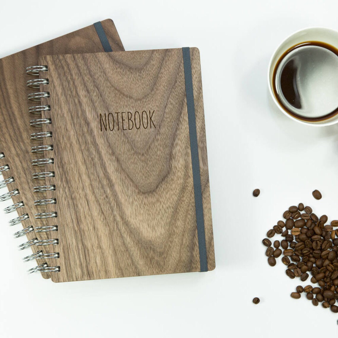 Wooden Notebook • Laser Engraved Notebook • FREE SHIPPING • Christmas ...