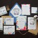 Texas Wildflowers Crest Watercolor Painted Wedding Invitation Suite ...