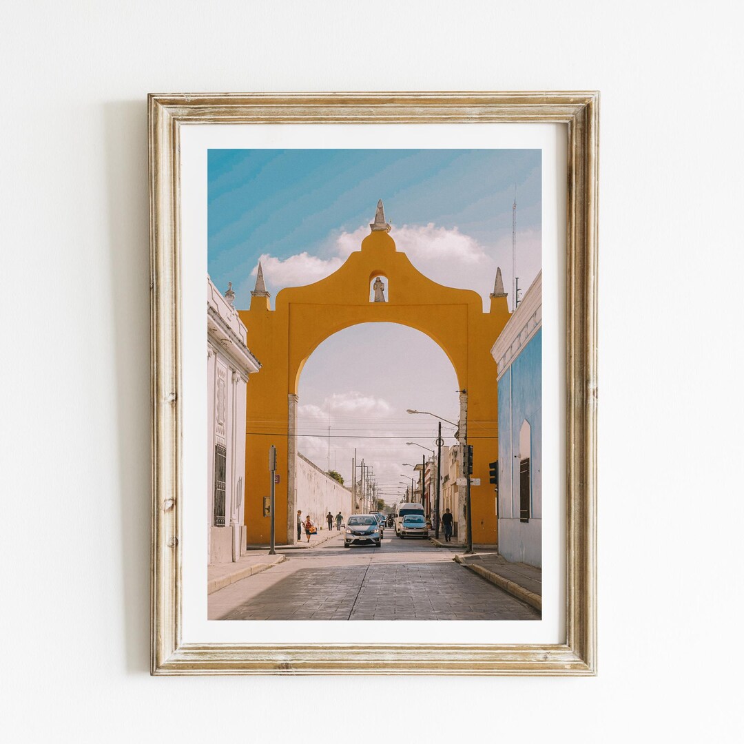 Merida Mexico Photography Print: Yucatan Architecture, Folk Art - Etsy